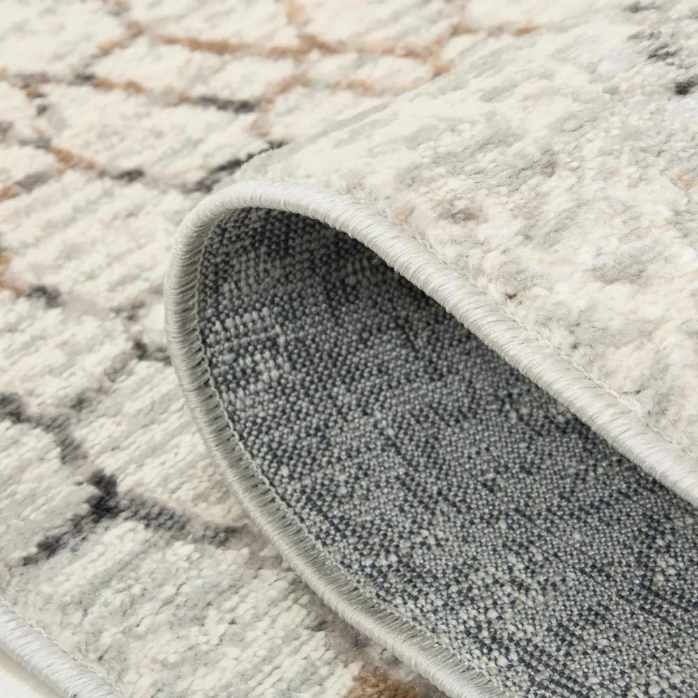 Kusový koberec Apollon krémově šedý 120x170cm