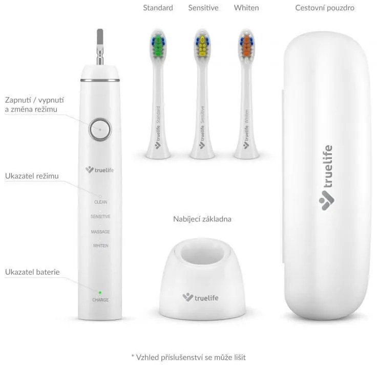 TrueLife Sonický zubní kartáček SonicBrush Compact