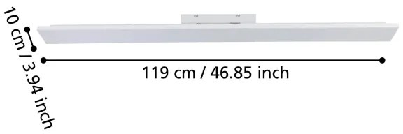 Eglo 900708 - LED Stropní svítidlo TURCONA-B LED/21W/230V 3000K 118,7 cm