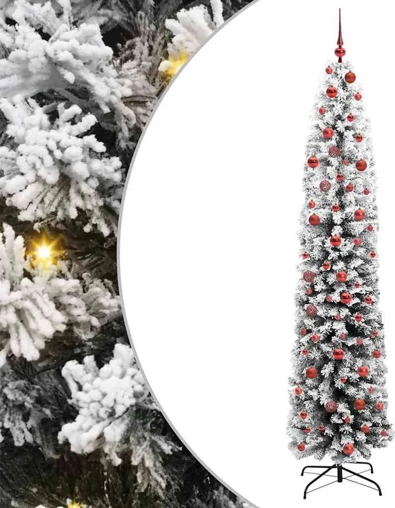 Umělý vánoční stromeček Zelená 210 cm PVC, ocel a plast 3395031