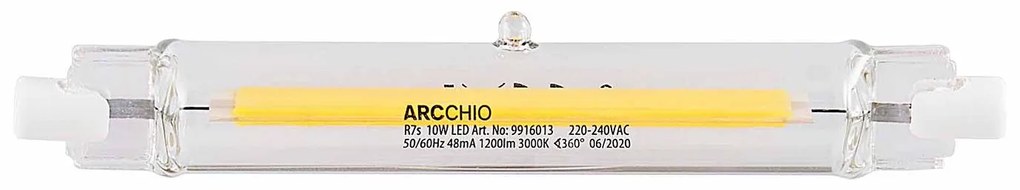 Arcchio LED žárovka R7s 118mm 10W 3 000 K