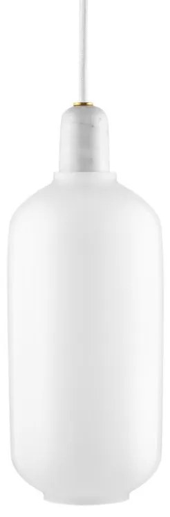 Normann Copenhagen Závěsná lampa Amp Large, white 502074