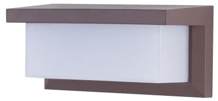 Brilagi - LED Venkovní nást. svítidlo se senzorem BRICKY LED/12W/230V hnědá IP54