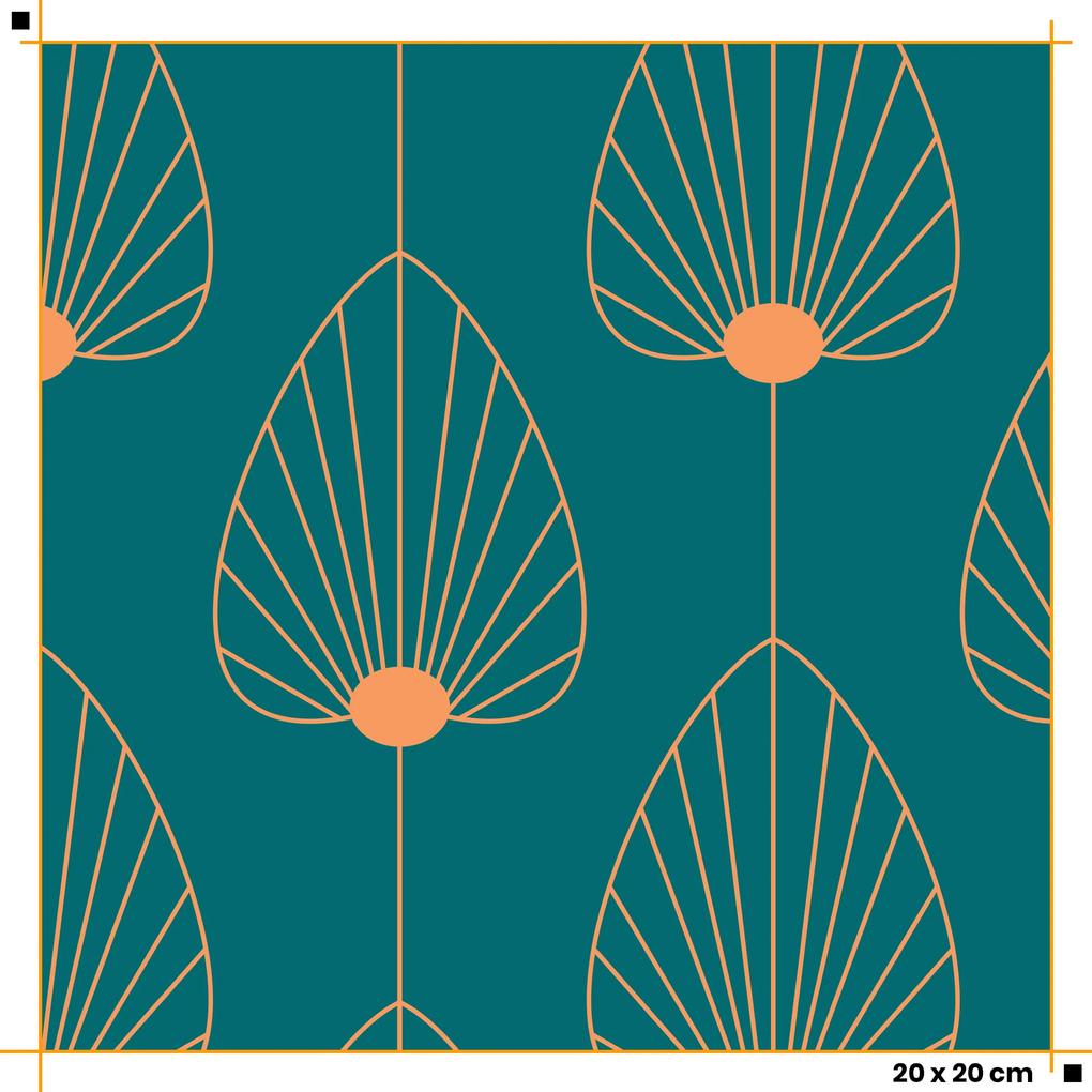 Malvis ® Vzorovaná Tapeta floraní Vel. (šířka x výška): 288 x 200 cm