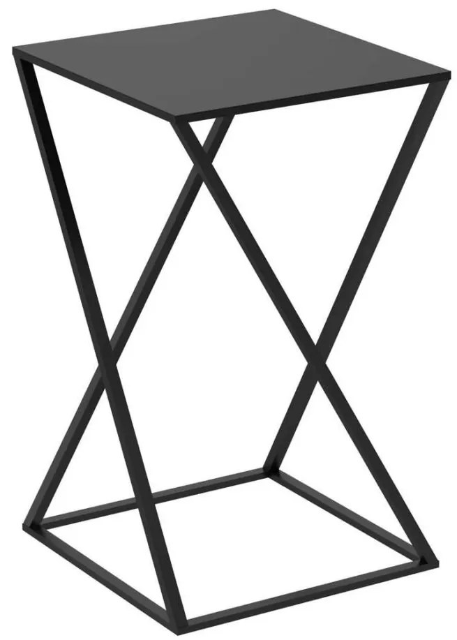 Stojan na květiny 40x24 cm černá