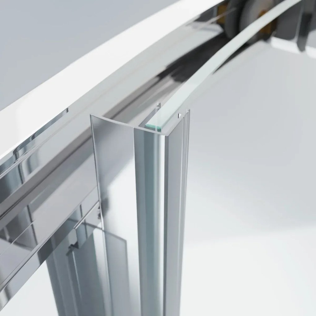 POINT LOR 120x80 Clear Obdélníkový sprchový kout s akrylátovou vaničkou