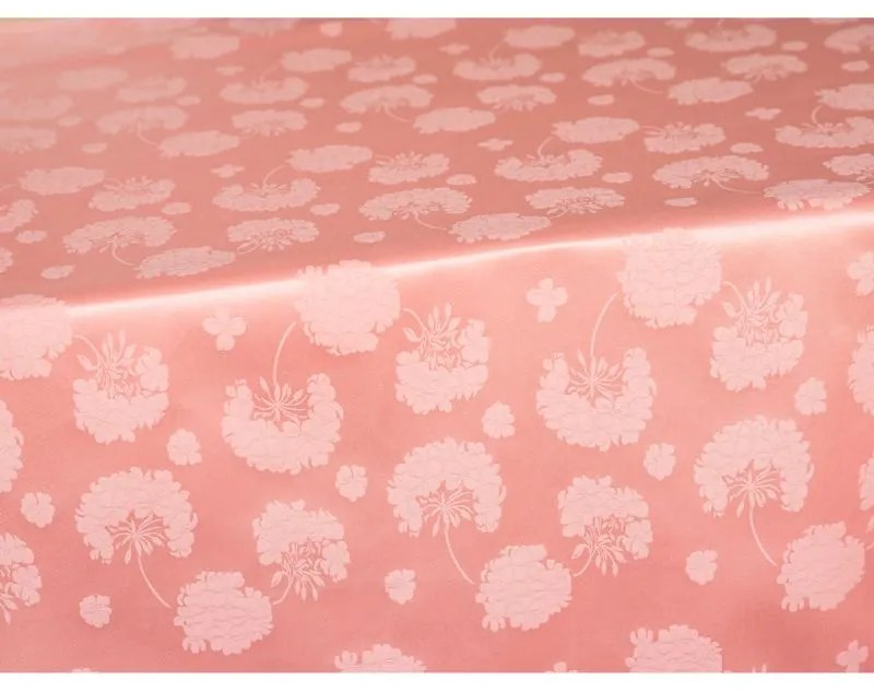 SCANquilt ubrus SOLID hortenzie růžová 150 x 180 cm
