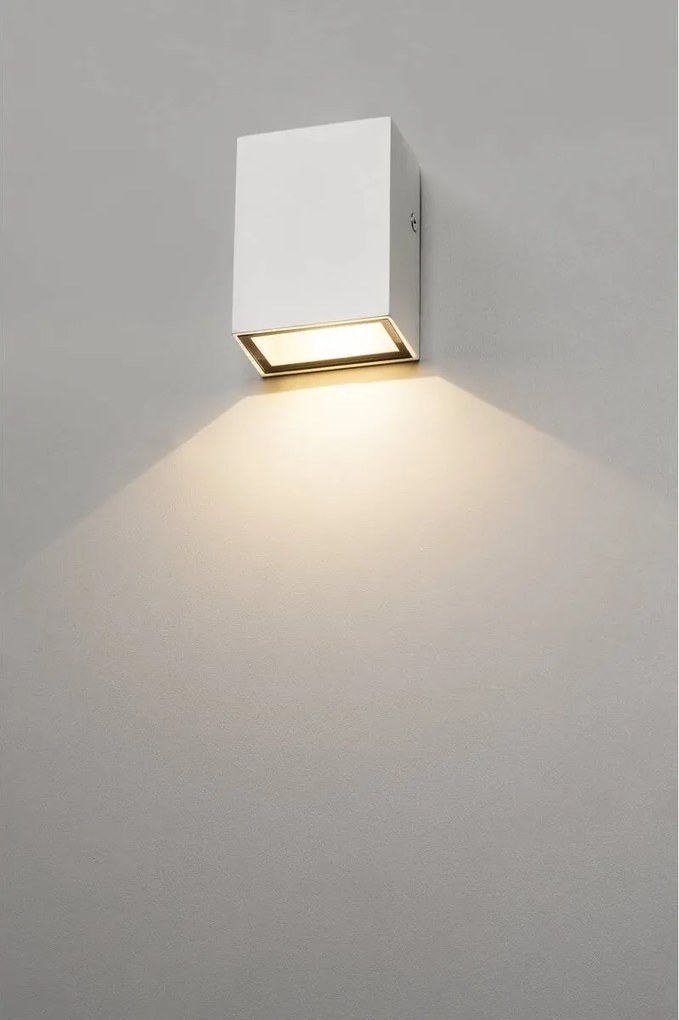 LA 232461 Venkovní svítidlo QUAD I nástěnná bílá 230V/700mA LED 3W IP44 30 - BIG WHITE (SLV)