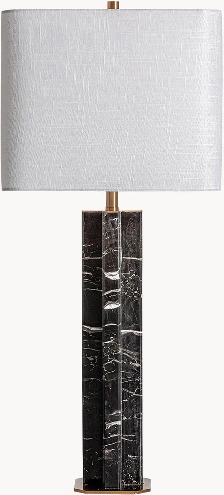 Ručně vyrobená mramorová stolní lampa Null