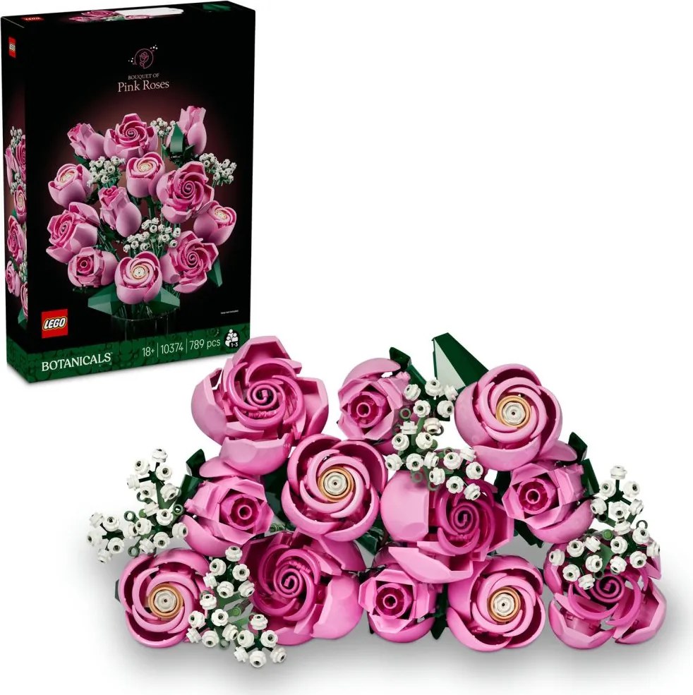 LEGO® Botanicals 10374 Kytice růžových růží