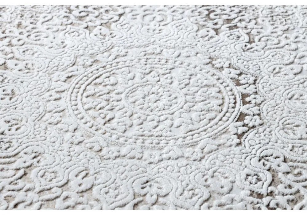 Luxusní kusový koberec akryl Vitos smetanový 120x180cm