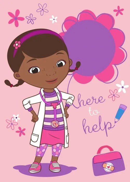 Vopi Dětský koberec Doktorka McStuffins 03 Doc to help Doktorka McStuffins 03 Doc to help