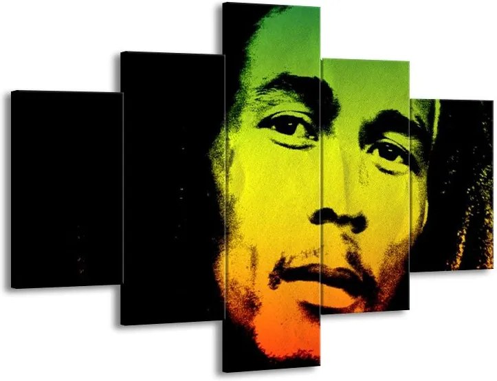 Rasta Bob Marley 100x70 cm