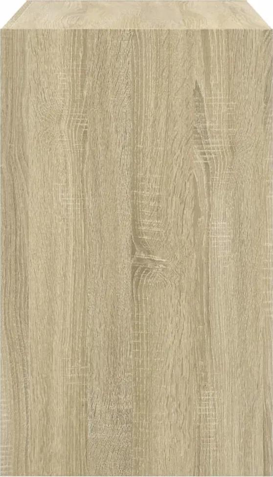 vidaXL Botník 80 x 42 x 69 cm kompozitní dřevo [840003] Barva: dub sonoma