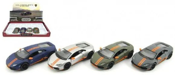 KINSMART Auto model 1:36 Lamborghini Huracán LP610-4 Avio kov 13cm PB