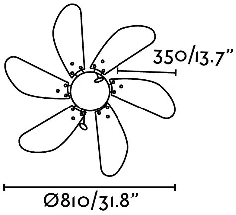 Stropní ventilátor se světlem Faro PALAO 33180 bílá + záruka 3 roky ZDARMA