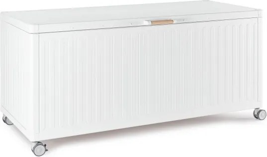 BIZZOTTO Zahradní úložný box OCEAN bílý 165x72 cm 0663577