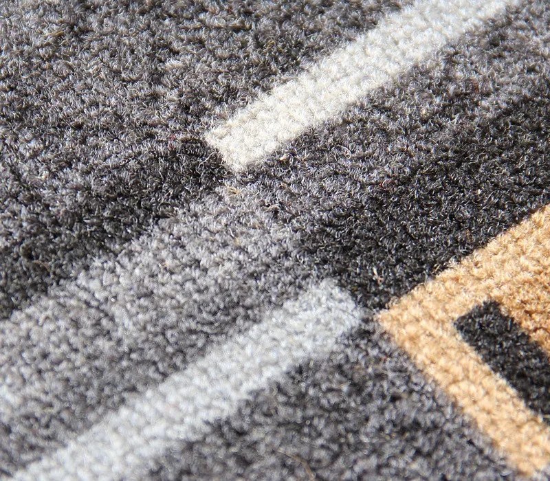 Associated Weavers, Protiskluzový běhoun na míru Bombay 97, šíře 80 cm, šedá, chodba / předsíň