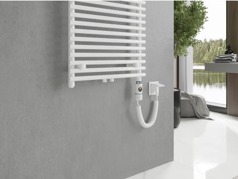 Mexen Sol, elektrické topné těleso 1200x500 mm + topná tyč 600 W, bílá, W125-1200-500-2600-20