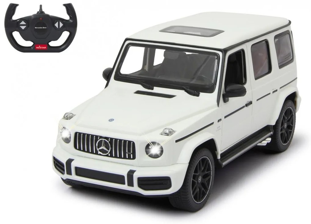 Rc auto jamara mercedes-amg g63 1:14 bílé 2,4g b