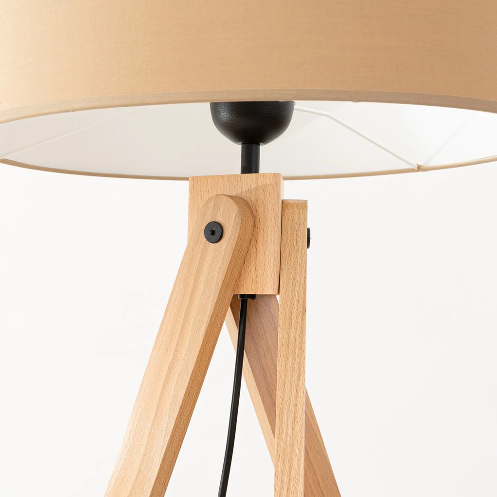 Sollux Lighting Stojací lampa NATT béžová