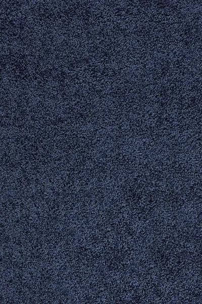 Chlupatý kusový koberec Life Shaggy 1500 Navy | modrý Typ: kulatý 200 cm