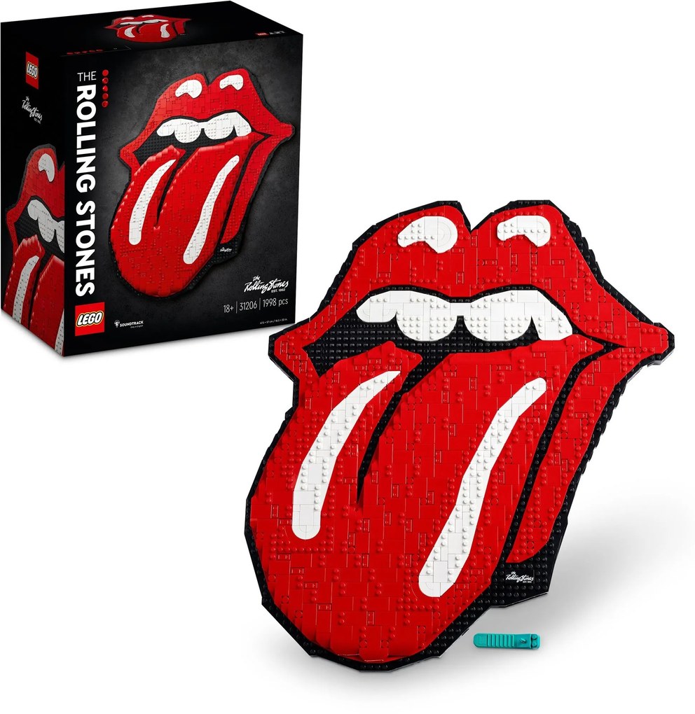 Lego stavebnice lego art 31206 the rolling stones