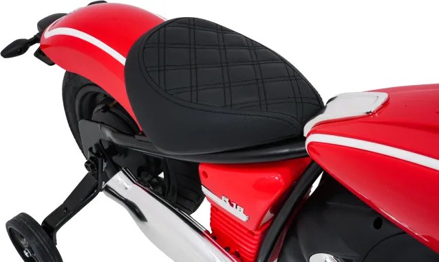 Elektrická motorka BMW R18 červená