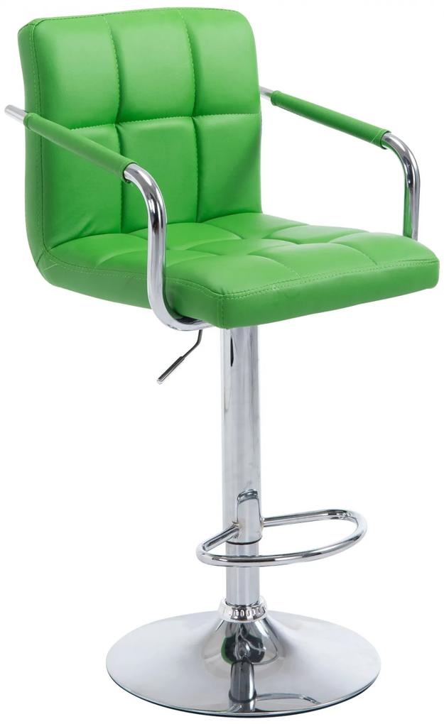 Barová židle Luccia  - Zelená