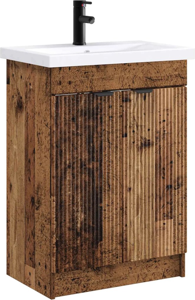 Sada koupelnového nábytku Staré dřevo 78,5 x 37,5 x 81 cm 3404162
