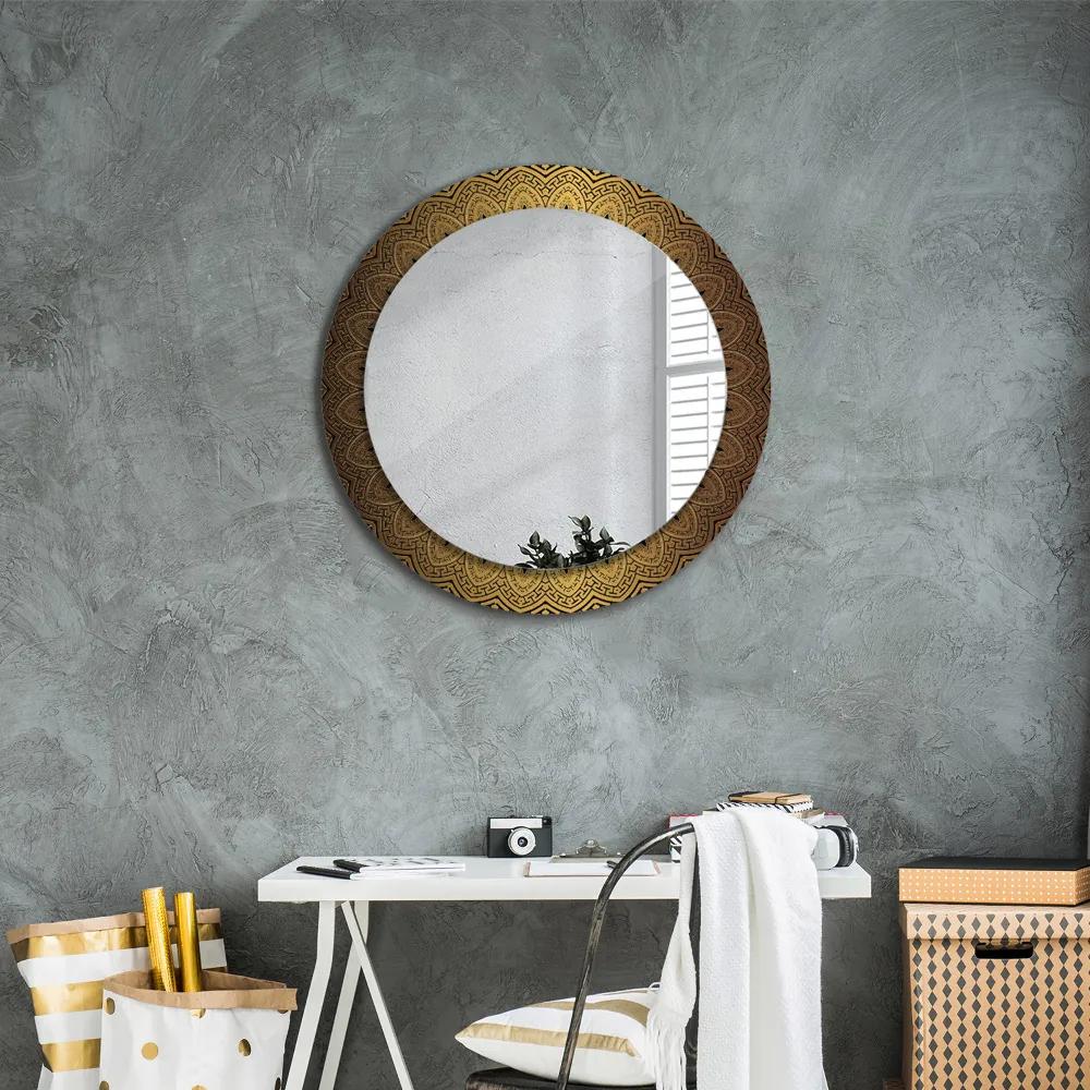 Kulaté dekorativní zrcadlo Řecký ozdoba fi 70 cm