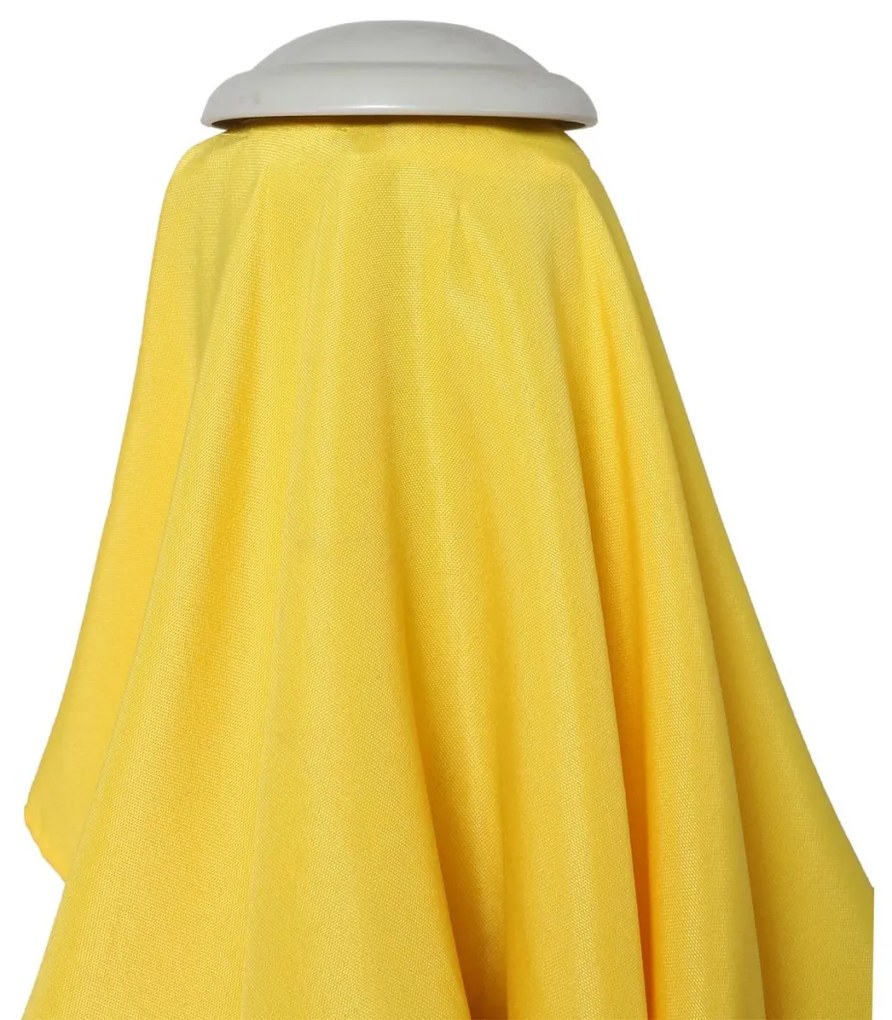 Slunečník N23 2x3m polyester/hliník - žlutá