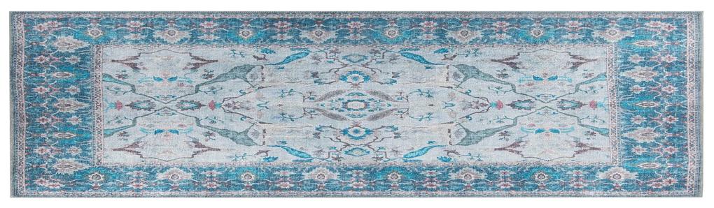 Conceptum Hypnose Kusový koberec Dorian Chenille - Blue AL 333, Vícebarevná Rozměr koberce: 75 x 150 cm