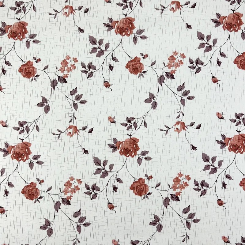 Ubrus PVC Mirabella DC-6980B - Květiny 140cm x 20m