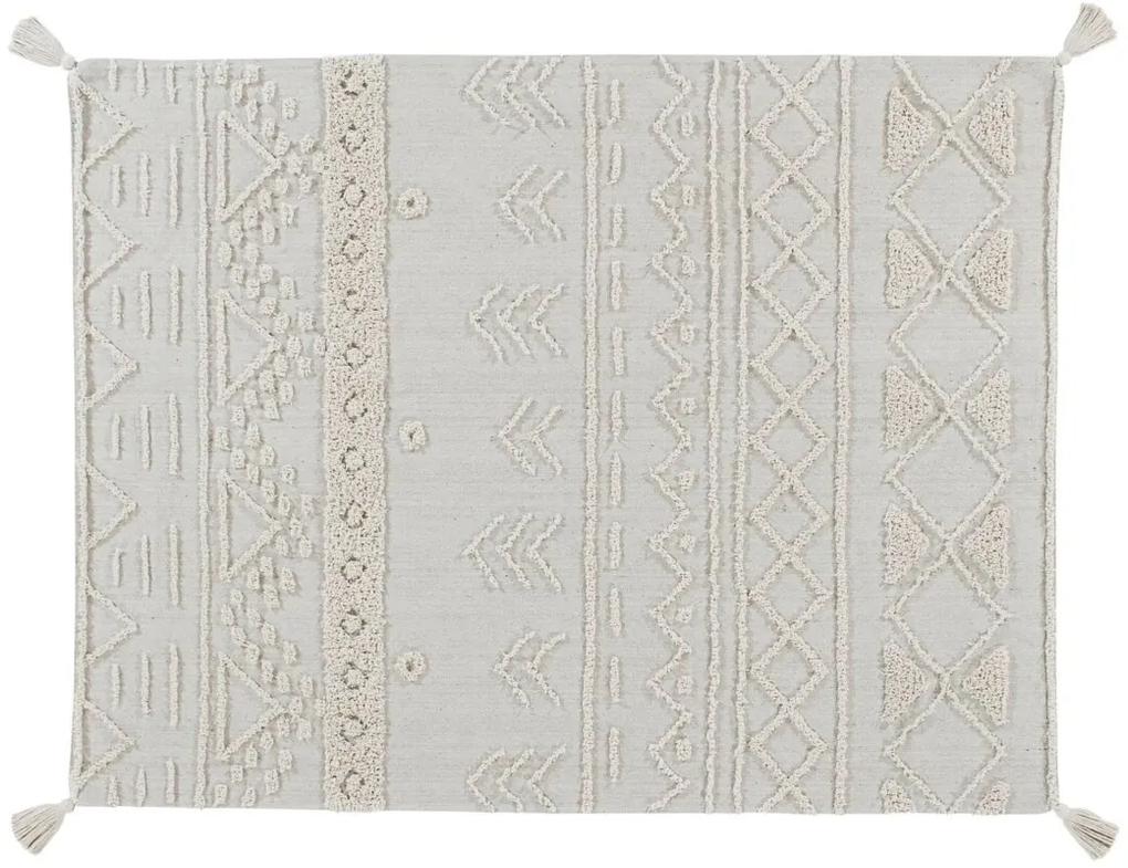 Lorena Canals koberec 120 x 160 kmenový vzor, přírodní - Re-Edition