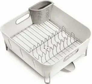 Simplehuman Odkapávač na nádobí  – Compact/ bílý plast
