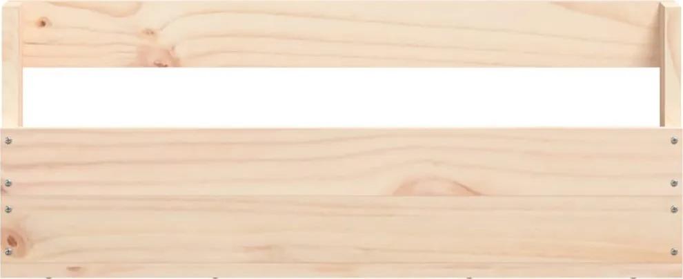 vidaXL Nástěnné botníky 2 ks 59x9x23 cm masivní akáciové dřevo [833274] Barva: Přírodní