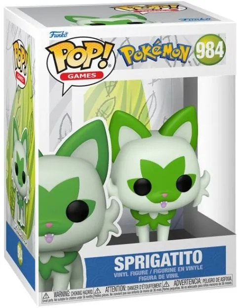 Funko pop! pokemon - sprigatito - figurka