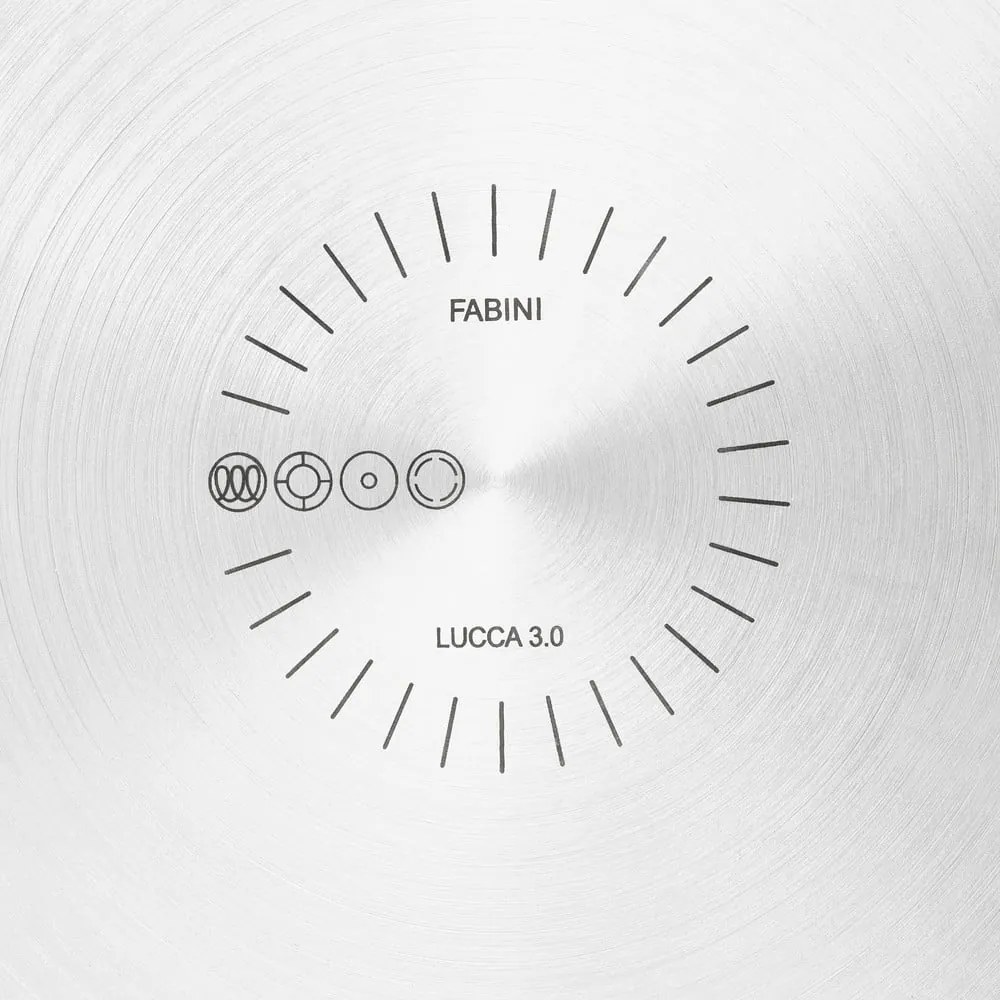 Nerezový kastrol s pokličkou na indukci 5,5 l Lucca 3.0 – FABINI