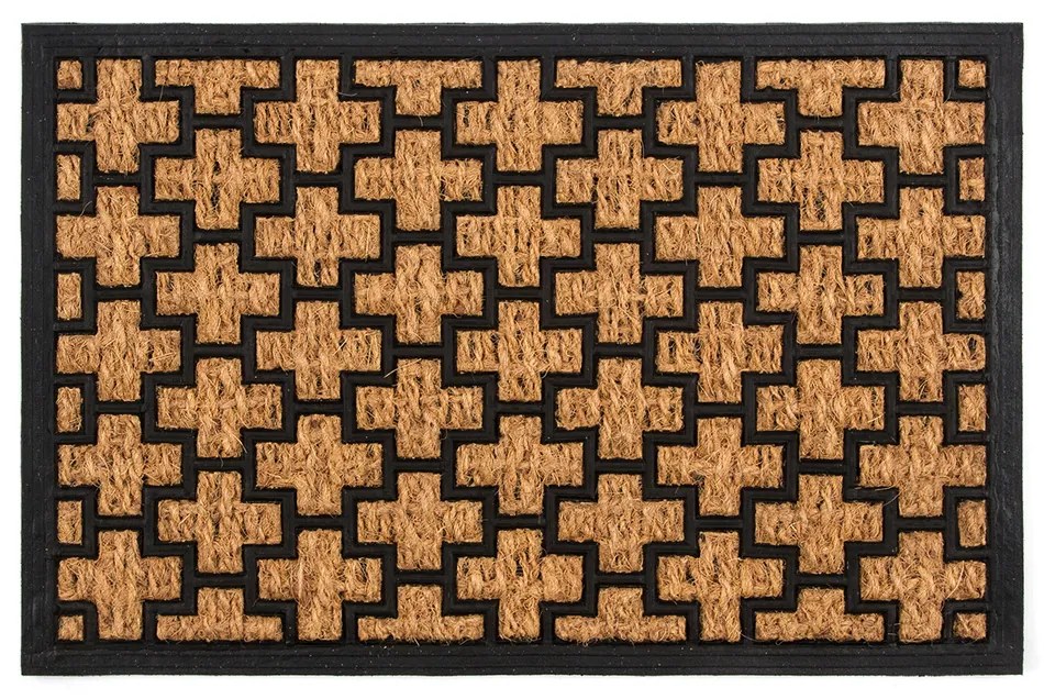 Trade Concept Kokosová rohožka Criss Cross, 40 x 60 cm