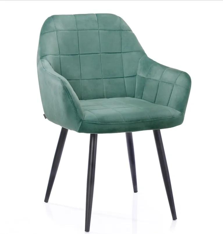 Čalouněná židle 56x45x84cm, více barev Barva: Hnědá