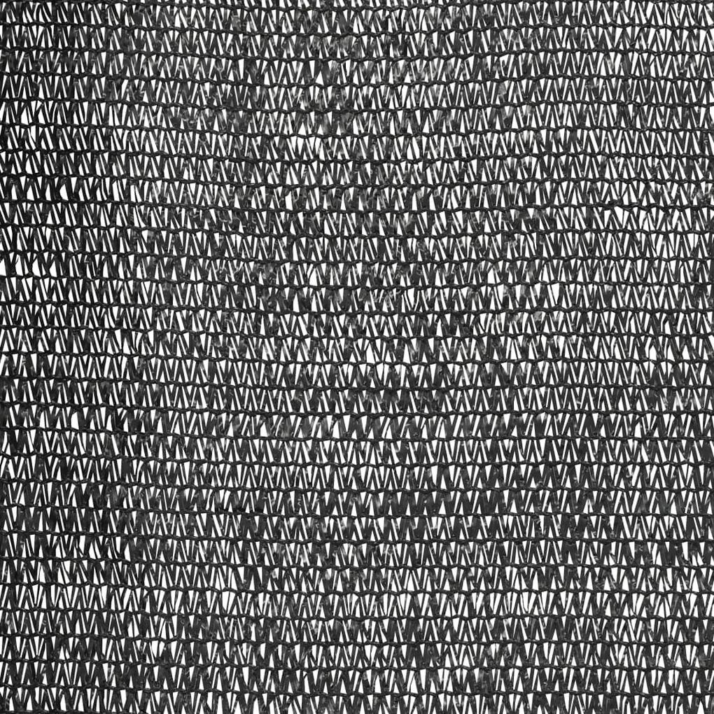 vidaXL Stínící tkanina 1,5 x 25 m HDPE 195 g/m² [149360] Barva: Černá