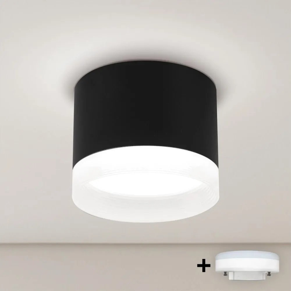 BRILAGI - LED RGB Stm. bodové svítidlo SMOOTH 1xGX53/14W/230V Wi-Fi Tuya černá