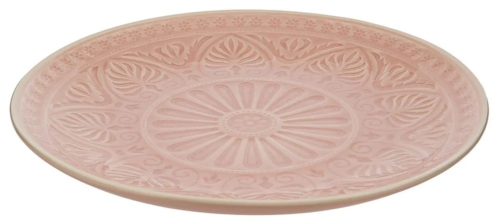 SUMATRA Talíř 31 cm - sv. růžová