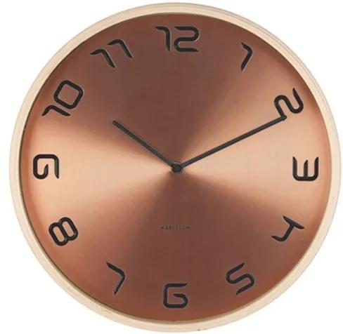 Designové nástěnné hodiny 5611CO 35 cm