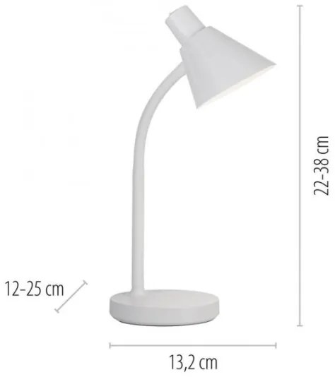 JUST LIGHT. 11248-16 - LED Flexibilní stolní lampa PIXIE LED/4,5W/230V bílá