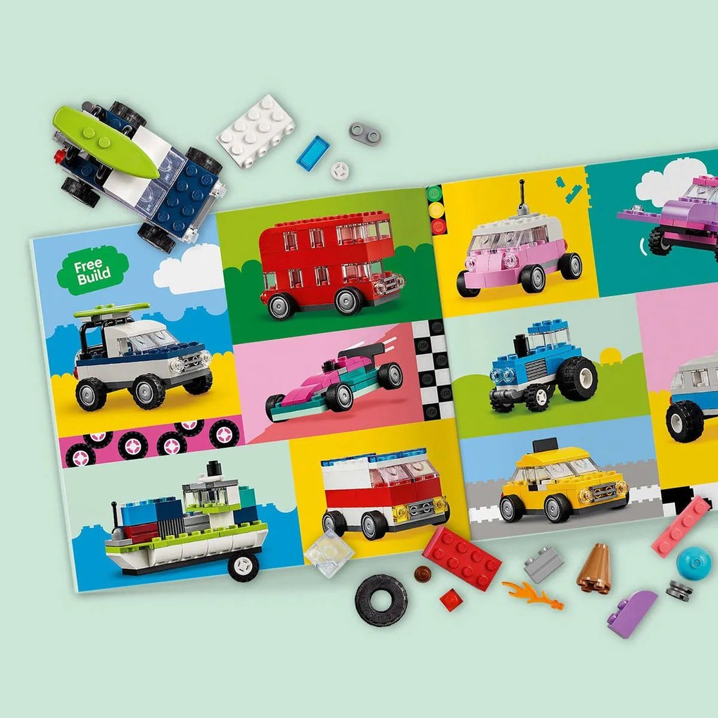 LEGO CLASSIC Tvořivá vozidla 11036 STAVEBNICE 2211036