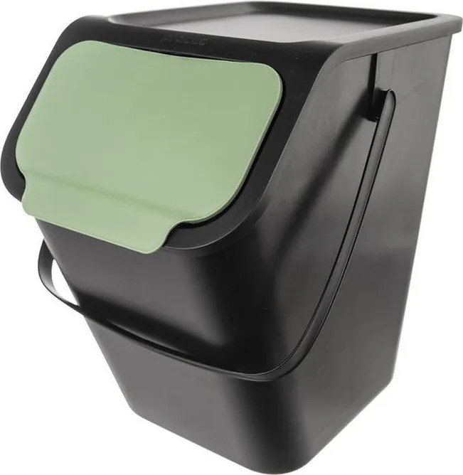 Odpadkový koš BIN, 25 l  zelený