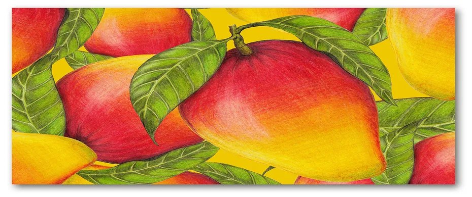 Wallmuralia Foto obraz akrylový Mango 125x50 cm