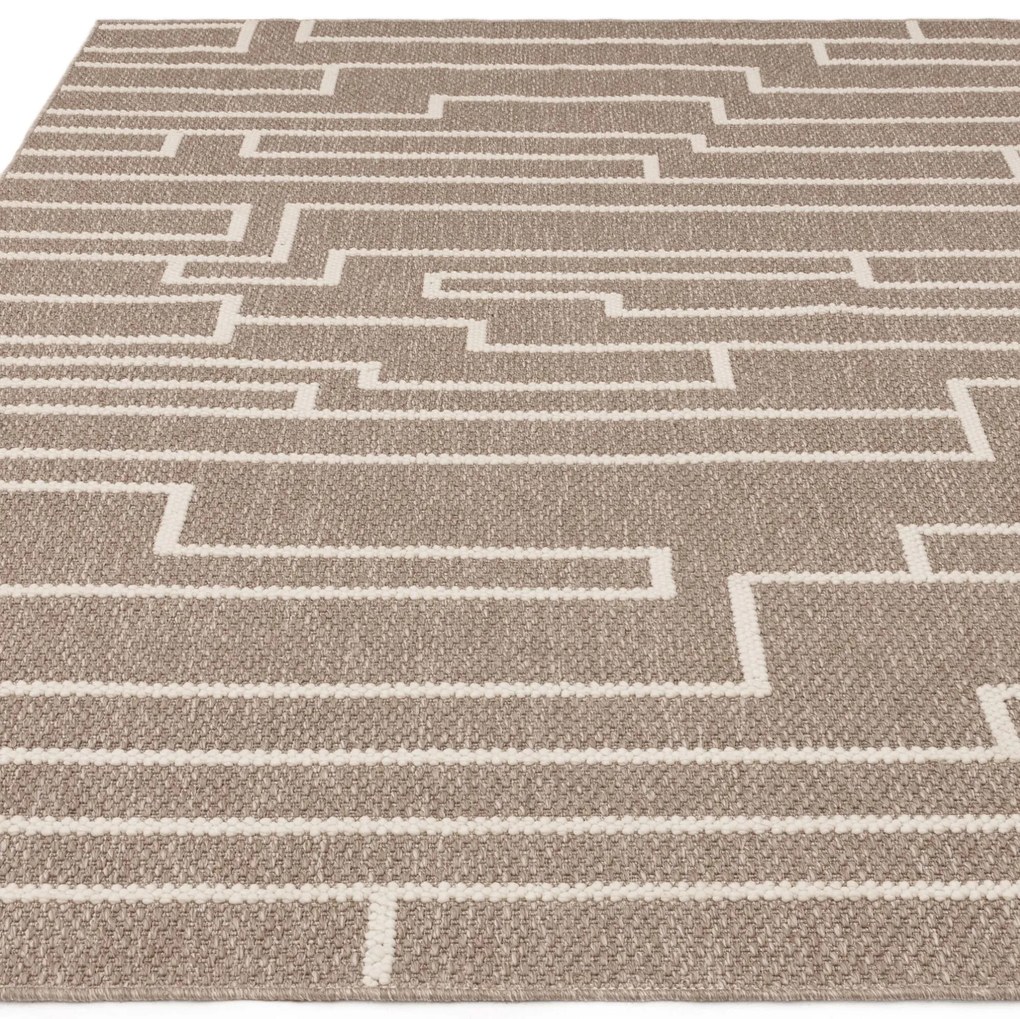 Tribeca Design Kusový koberec Sides Track Sand Rozměry: 80x150 cm